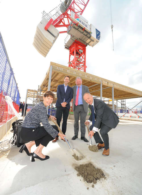 Morley House Topping Out - News - MSMR Architects